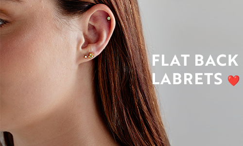 Blog Post Flat Back Labret Jewellery: The Perfect Blend of Style and ...